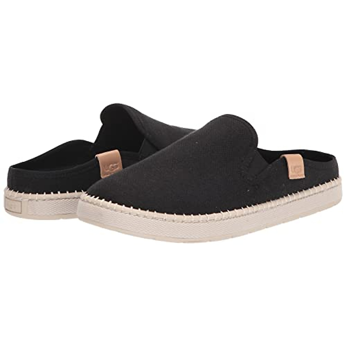 UGG Women's DELU Sneaker, Black, 8