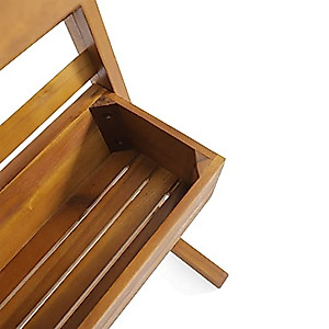 Christopher Knight Home Thiago Outdoor Plant Stand, Teak