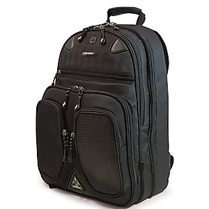 Mobile Edge ScanFast Checkpoint and Eco Friendly Laptop Backpack 16 Inch PC, 17 Inch Mac for Men, Women, Business Travel, Student, Black MESFBP2.0