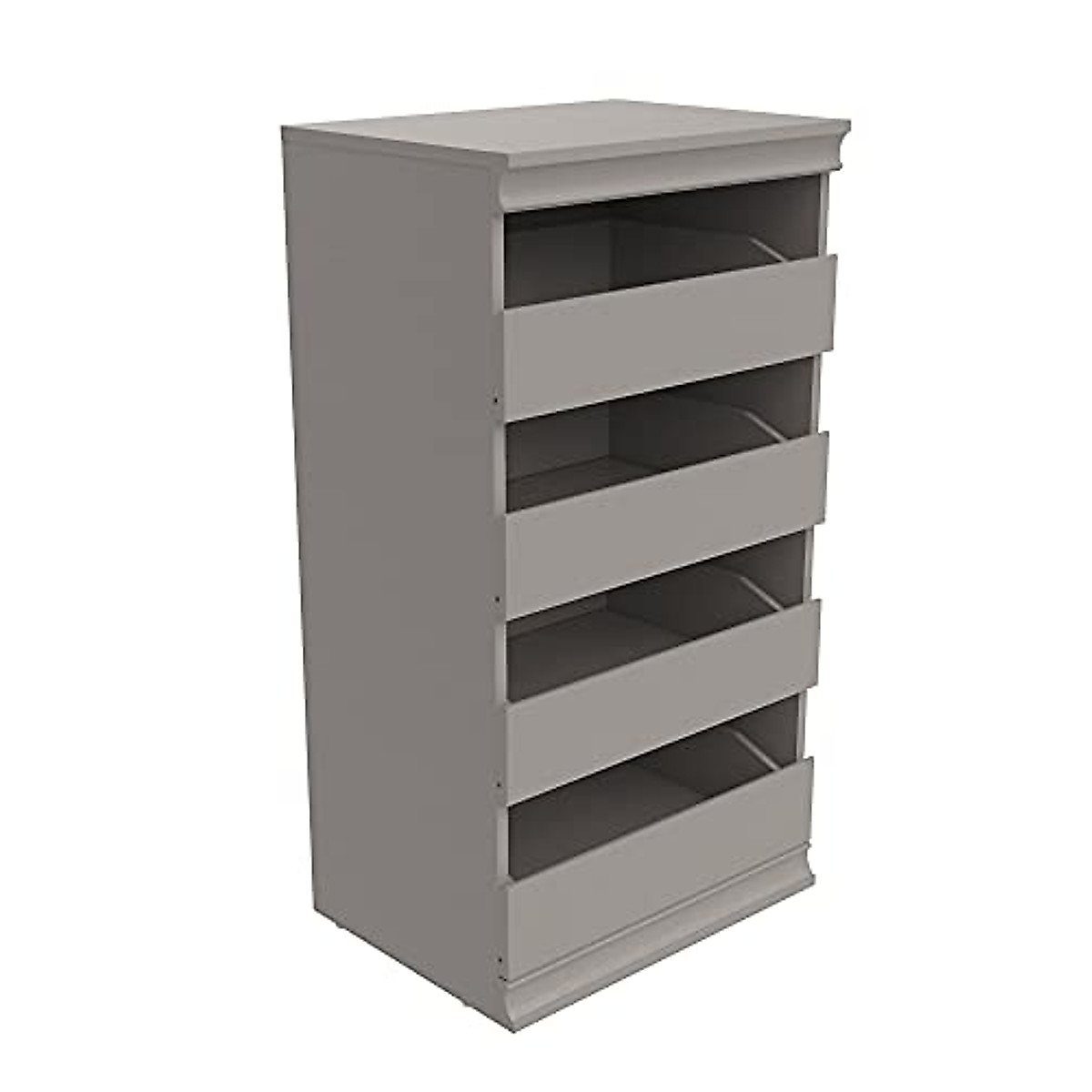 ClosetMaid 4598 Modular Storage Stackable Unit with 4 Drawers, Taupe