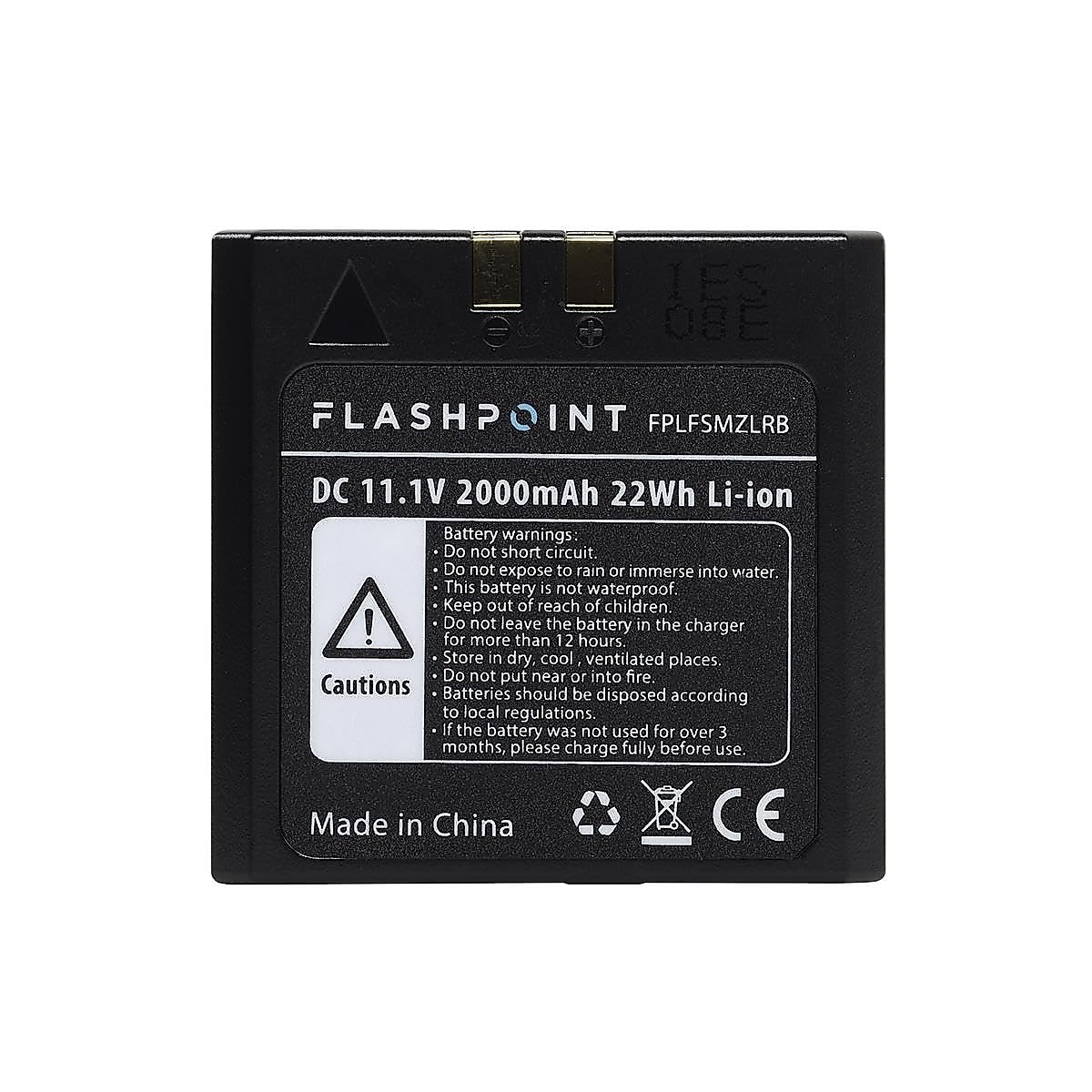 Flashpoint Battery for The Zoom Li-on Flash (VB-18)