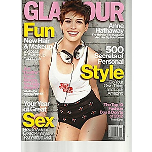 GLAMOUR, JANUARY, 2013 (99 IDEAS TO SWITCH UP YOUR LOOK) YOUR YEAR OF GREAT SEX