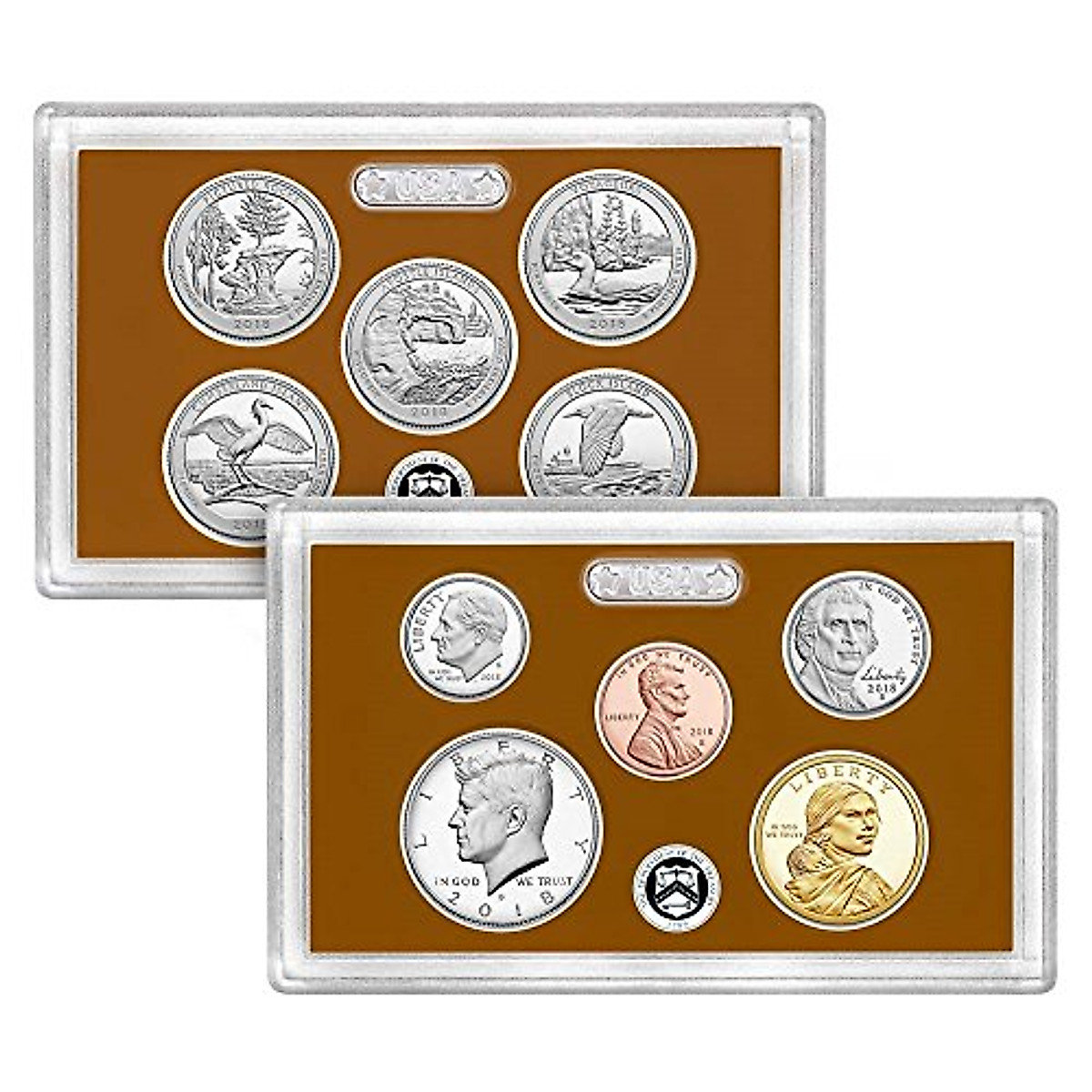 2018 S 10 Coin Clad Proof Set in OGP with CoA Proof