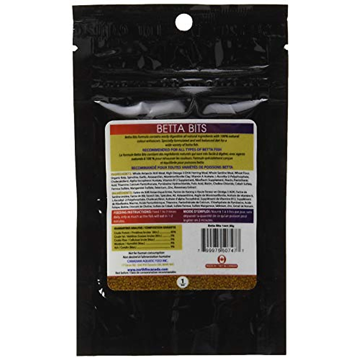 Northfin Betta Bits, 1 mm, 20 g