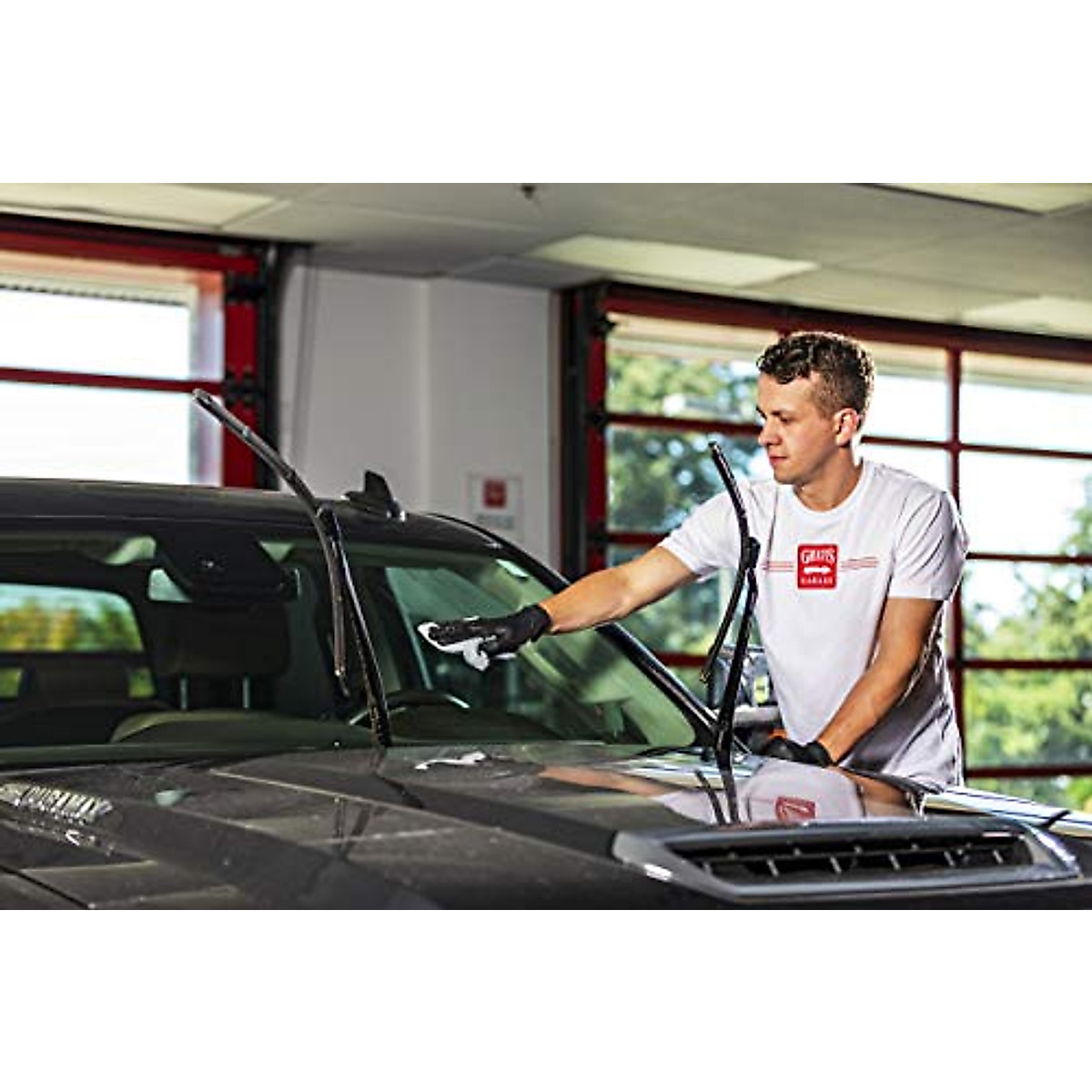 Griot's Garage 11033 Glass Sealant, 8 oz.,WHITE,RED