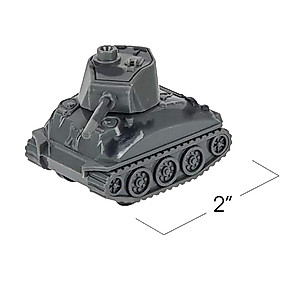 ArtCreativity Mini Pullback Tanks (Pack of 24) Fun Army Toys, Military Vehicles with Pullback Mechanism, Birthday Army Party Favors for Boys and Girls, Goodie Bag Fillers