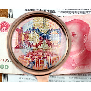 10X Handheld Magnifier with Metal Handle Golden,80mm Reading Magnifying Glass for Map,Newspaper,Documents,Labels,Failing Vision,Fire Starting,Jewelry,Crafts,Best Gifts for Seniors Kids