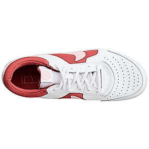 NIKE W Zoom Court Lite 3, Women's Sneaker, White Med Soft Pink Adhoba, 13 AU