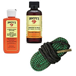 .22, .223 Quality Gun / Pistol Cleaning Kit Including Bore Cleaner, Snake and Lube Oil