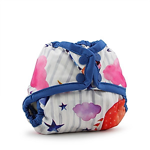 Kanga Care Rumparooz Double Leg Gusset Reusable Cloth Diaper Cover Newborn Snap | Soar 4-15 lbs