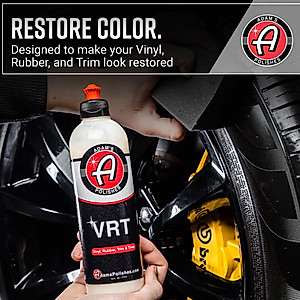 Adam's VRT Gallon - Vinyl, Rubber and Plastic Non-Greasy Long Lasting Super Shine Dressing for Tires, Trim and More, Safe for Cars, Trucks, SUVs, RVs & More
