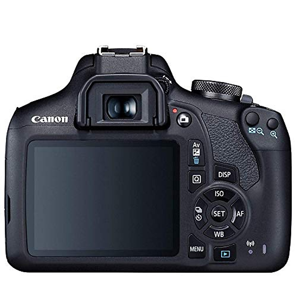 Canon EOS 2000D Rebel T7 DSLR Camera with 18-55mm f/3.5-5.6 Zoom Lens, 128GB Card, Tripod, Flash, and More 20pc Bundle (Renewed)