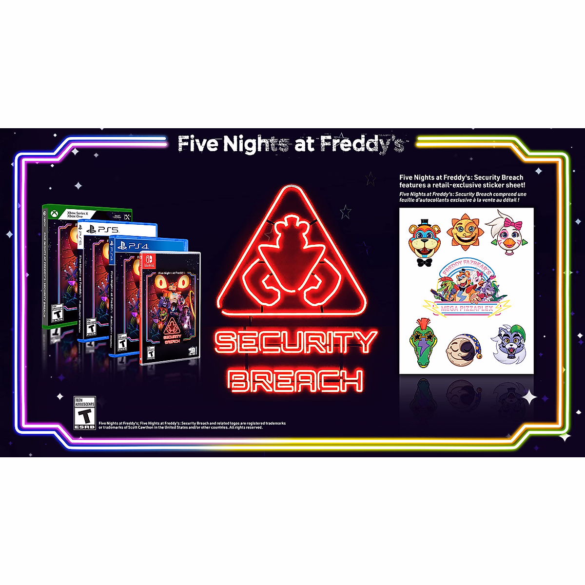 Five Nights at Freddy's: Security Breach (NSW) and Five Nights at Freddy's: Help Wanted (NSW) Bundle