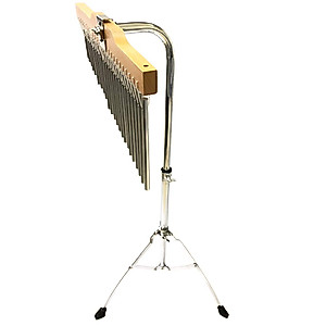 Luvay 25-Bar Chimes Percussion Instruments with Mounting Stand and Stick