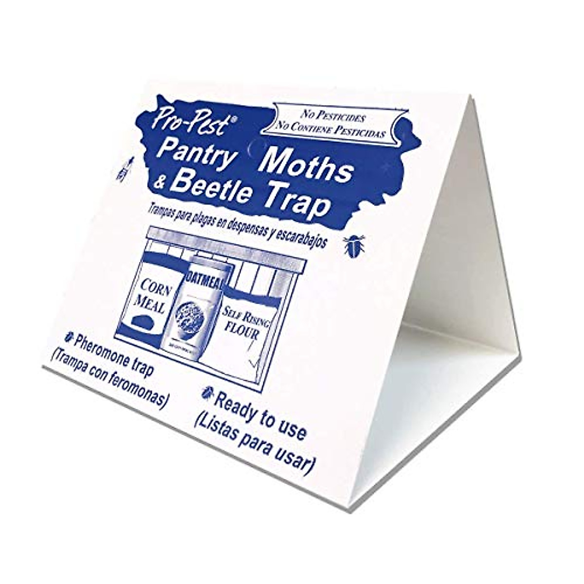 Pro-Pest Pantry Moth Traps - 6 Ready to Use Pre-baited Traps