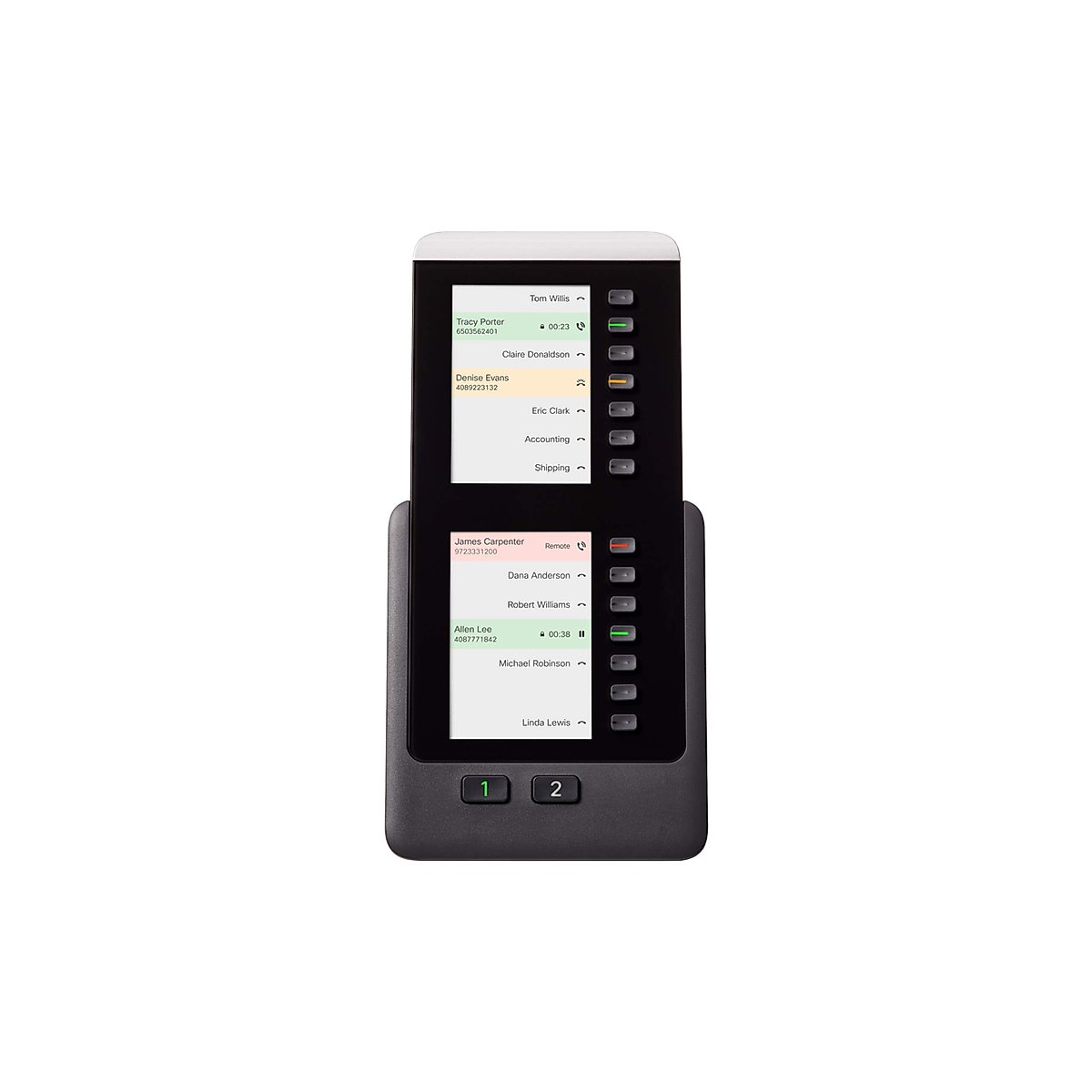 Cisco IP Phone 8800-A Audio Key Expansion Module for VoIP Phones, Compatible with Cisco IP Phones 8851, 8861, 8865, Color LCD Display (CP-8800-A-KEM=) (Renewed)