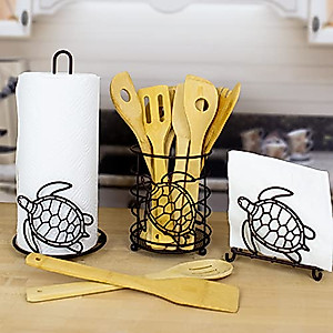 Boston Warehouse Turtle Paper Towel Holder, Wire