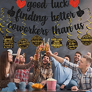 Good Luck Finding Better Coworkers Than Us Banner Retirement Party Decorations Going Away Party Decorations Farewell Party Decorations Goodbye Decor