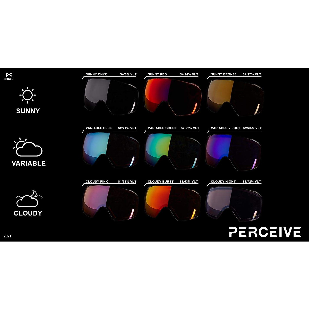 Anon Men's M3 PERCEIVE Lens