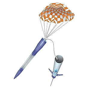 Estes Ghost Chaser Flying Model Rocket Kit 7300 | Beginner Level | Flies on Estes Engines A Through C | Payload Section | Max Altitude 1100 ft. 335 m.