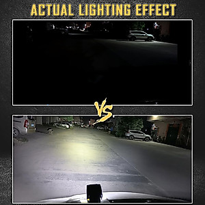 Handster Cube LED Pod Light 3inch Cool White Spot Driving Lamp IP68 Waterproof CNC'd Aviation Aluminum Housing Work Lights 2PCS for Motorcycle Off Road Truck Heavy Duty and Marine