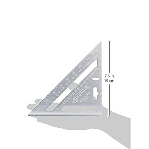 Empire Level 2990 Heavy Duty Magnum Rafter Square 7-1/2-Inch Length