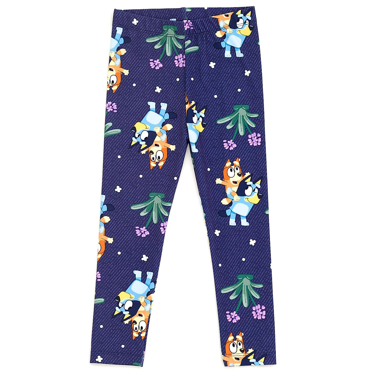 Bluey Bingo Toddler Girls T-Shirt and Leggings Outfit Set Green/Blue 4T