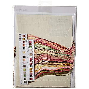 Dimensions 'Rose Cuttings' Floral Counted Cross Stitch Kit, 14'' x 9'', multi-colored, 14 Count