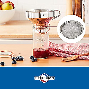 Küchenprofi 18/10 Stainless Steel Funnel with Filter