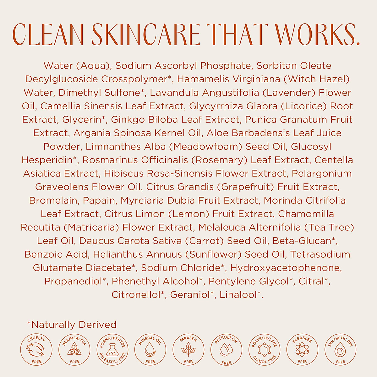 InstaNatural Vitamin C Face Toner, Brightens, Balances pH and Reduces Signs of Aging, Fine Lines and Wrinkles, with Witch Hazel, Lavender and Geranium Oils, 4 Fl Oz