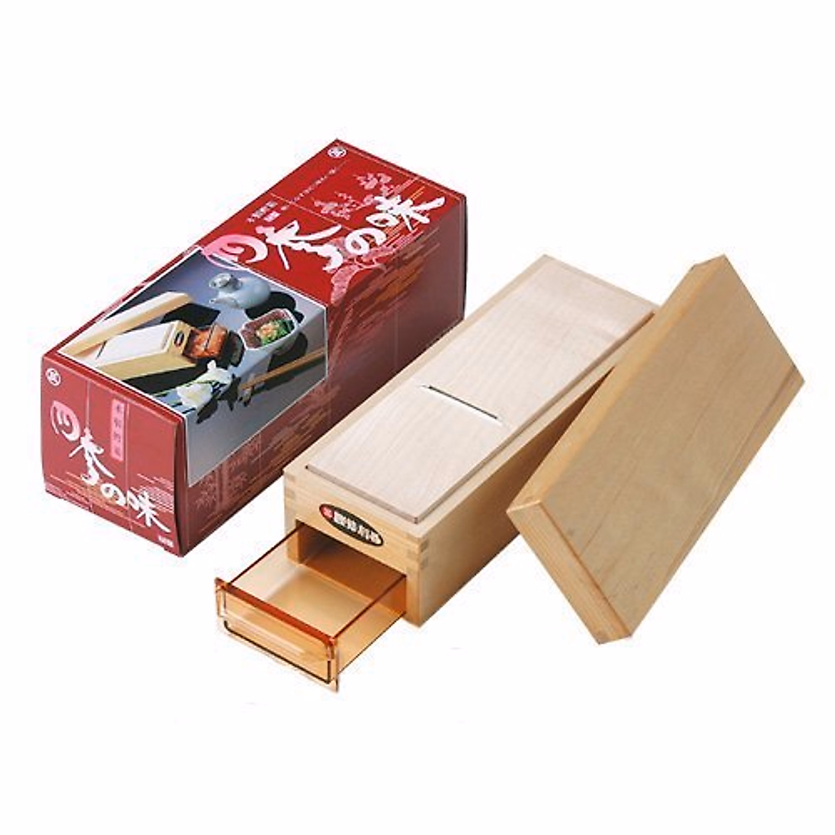 Koyanagi Sangyo 0103 Wooden Bonito Box, Medium, Type