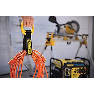 Champion Power Equipment 100690 Heavy Duty Hook and Loop Storage Strap, Black