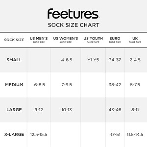 Feetures High Performance Cushion Ankle Sock - No Show Socks for Women & Men with Heel Tab - Black, L (1 Pair)
