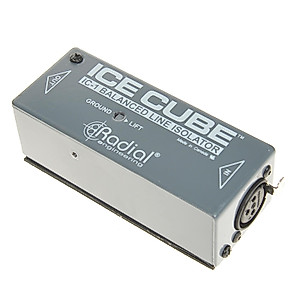 Radial Ice Cube Line Isolator