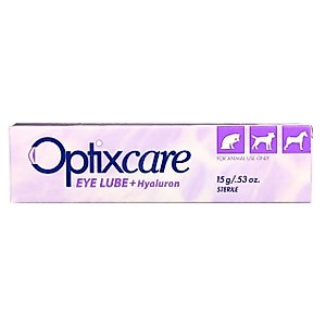 OptixCare Dog cat Puppy Eye Lubricant, Helps Protect The Cornea and Conjunctiva,Helps Easing The discomfort of Dry Eye, Helps to minimize Ocular Dehydration During Anesthesia. (15)