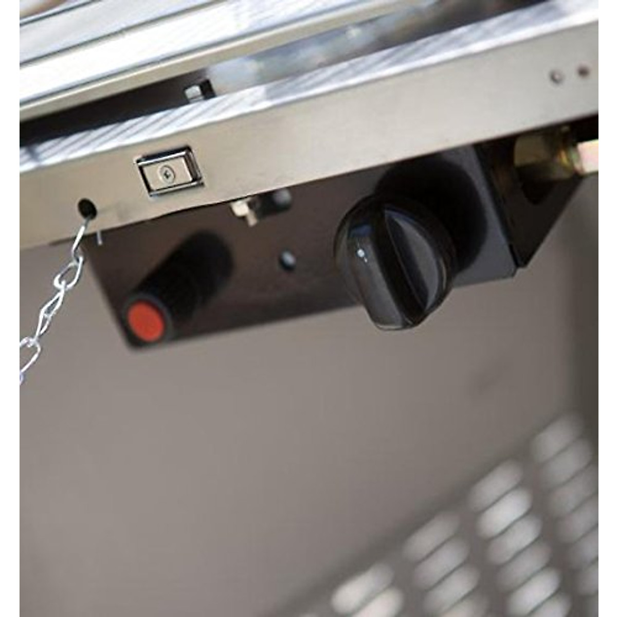 Hiland TGT 6BOLT 6 Bolt Hole Pattern Burner for Triangle Glass Tube Patio Heater, Fitted, Silver