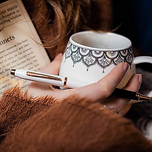 Cross Century II Selectip Rollerball Pen, Black Lacquer with 23KT Gold-Plated Appointments