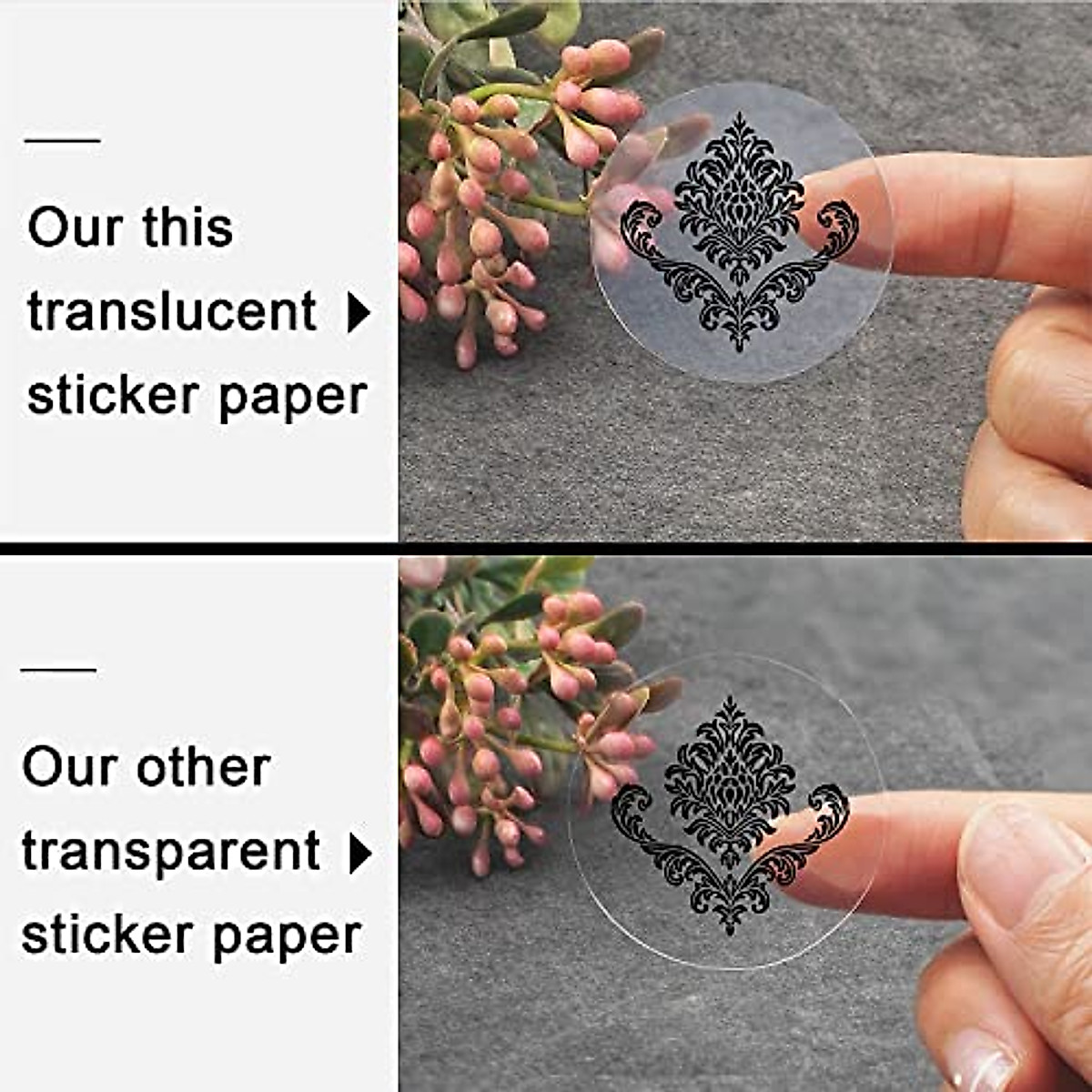 8.5x11 Waterproof Printable Sticker Paper - Inkjet | 20 Sheets