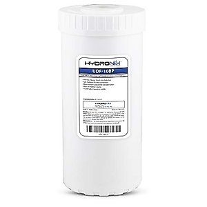 Hydronix UDF-10BP Coconut Shell GAC Water Filter for Whole House Commercial or Industrial 4.5" x 10"