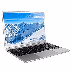 BROLEO Digital Laptop, 8GB RAM Business Laptop for Distance Learning for Recreation (US Plug 8G+512G)