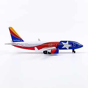 WngAur Southwest N8660A Airplane Model, Die-cast Metal Planes Aircraft Suitable for Collection and Birthday Gifts