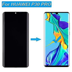 E-yiiviil LCD Display Compatible with Huawei P30 Pro VOG-L29, VOG-L09 6.47" LCD Display Touch Screen Assembly with Tools