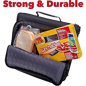 Case-it The Universal Zipper Binder - 2 Inch O-Rings - Padded Pocket That Holds up to 13 Inch Laptop/Tablet - Multiple Pockets - 400 Page Capacity - Comes with Shoulder Strap - Spearmint LT-007