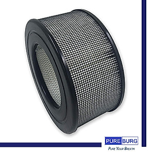 PUREBURG 21500 Replacement True HEPA Filter Set Compatible with Honeywell 50150 51500 61500 11500(EV-15) 18150 11520 17200 Series Air Purifiers
