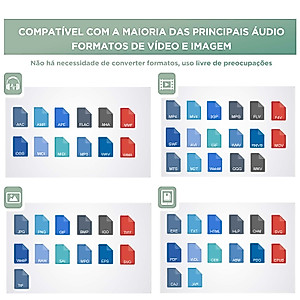 4.3" MP3 Player with Bluetooth and WiFi, Android Streaming Music Player with Spotify, Portable HiFi Sound Walkman Digital Audio Player with Speaker,Mp4 Player with Play,Support APP Download