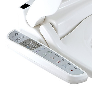 Daiwa Felicity USJ-808L Wash Mate Deluxe Bidet Toilet Seat, Twin Cleansing Wands, White