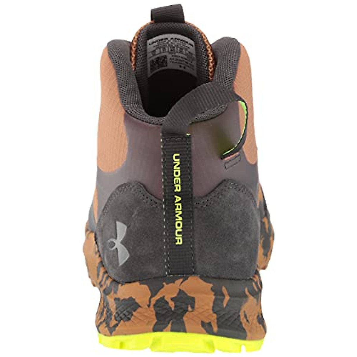 Under Armour Men's Charged Bandit Trek 2 PRT Hiking Boot, Antique Ochre (200)/Walnut Brown, 12