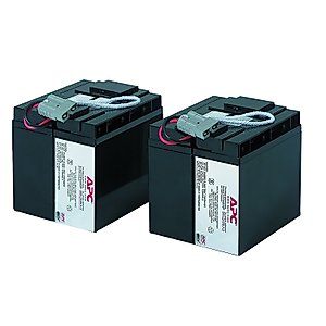 APC UPS Replacement Battery Cartridge #55, Black (RBC55)