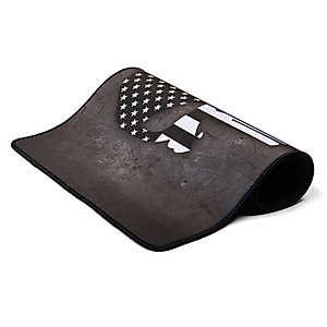 TekMat Thin Blue Line Punisher Police Support Ultra Premium Gun Cleaning Mat, Black, 15" x 20"