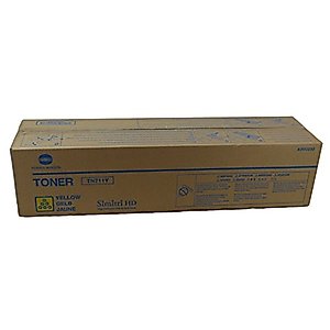 Konica Minolta TN-711Y A3VU230 Bizhub C654 C754 Toner Cartridge (Yellow) in Retail Packaging